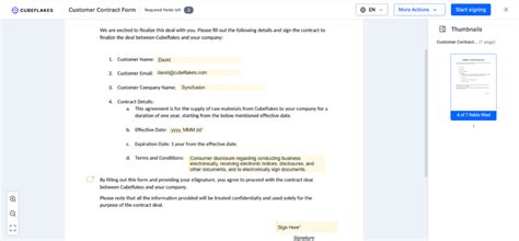 How To Prefill Form Details Before Sending A Document For Signature Boldsign