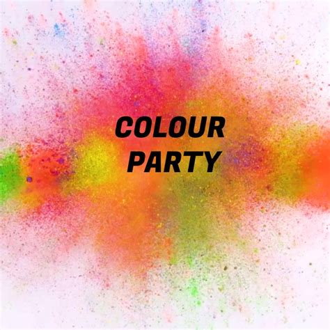 Colour Party Template Postermywall