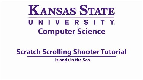 Scratch Scrolling Shooter Tutorial Part 11 Islands In The Sea Youtube
