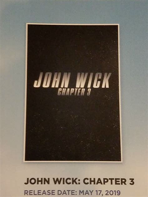The John Wick Chapter 3 Synopsis Is Out And Heres What Weve
