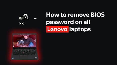 How To Remove BIOS Password On All Lenovo Laptops YouTube