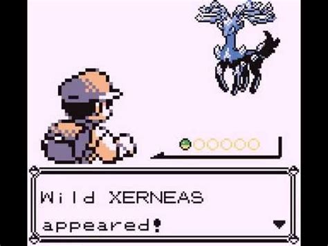 Xerneas Cry in Pokémon Red YouTube