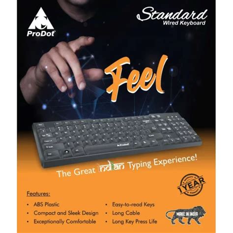 Prodot Feel Keyboard Best Price Prodot Usb Keyboard