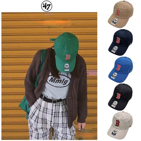 47brand หมวก สไตล์เกาหลี หมวกเบสบอล Nyหมวก แฟชั่น กลางแจ้ง ผู้ชายและผู้หญิง หมวกกีฬา หมวกลำลอง