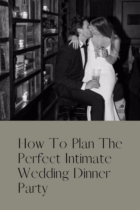 Intimate Wedding Dinner Artofit