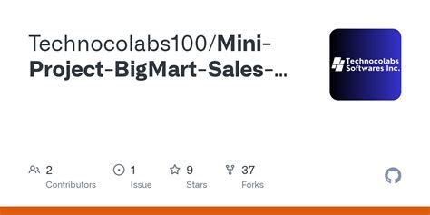 Github Technocolabs100 Mini Project Bigmart Sales Predictive Analysis