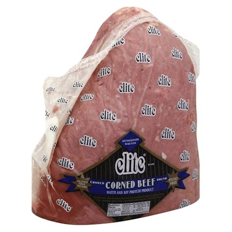 Elite Corned Beef Round Deli Sliced Fig App