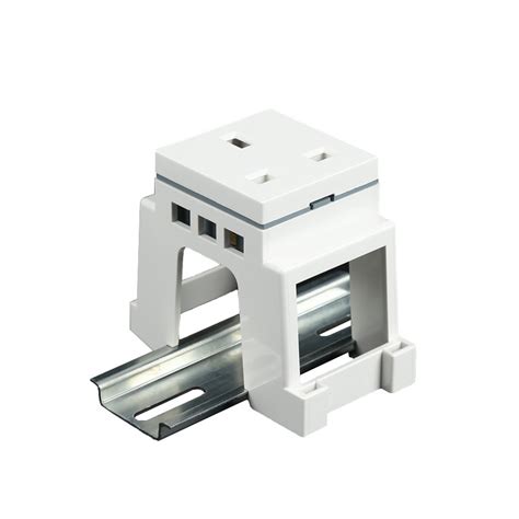 Din Rail Eu Socket Modular Socket Electric Power Outlet Uk Standards Ac 30 3 Plug 13a 250v