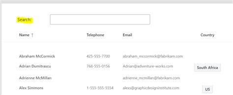 Fluent UI Details List With Context In Custom Page Carl De Souza