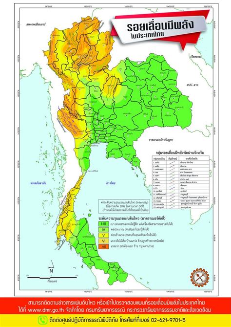 สำรวจ รอยเลื่อนมีพลัง ในประเทศไทย ที่อาจทำให้เกิดแผ่นดินไหวได้ในอนาคต