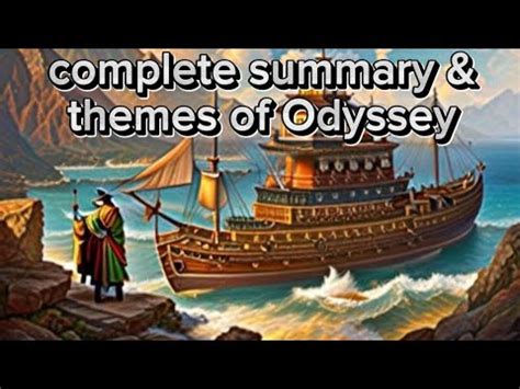 Odyssey By Homer Complete Summarystory Of Odyssey Themes Of