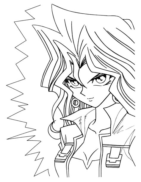 Desenhos De Yu Gi Oh Para Colorir 34 E Imprimir Pintar Grátis Online