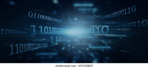 Binary Matrix Background Falling Digits On Stock Illustration 1971750827 Shutterstock
