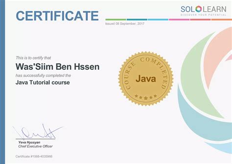 Java Certification Ppt