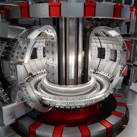 Iter Thermonuclear Reactor 3d Model Animated Cgtrader