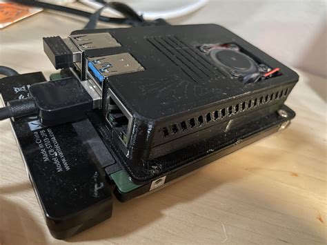 Raspberry Pi Snap Fit Case With Fan Drive KODI NAS By SammyP