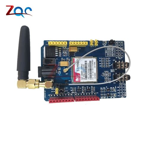 Sim900 Gprsgsm Shield Development Board Quad Band Module For Arduino