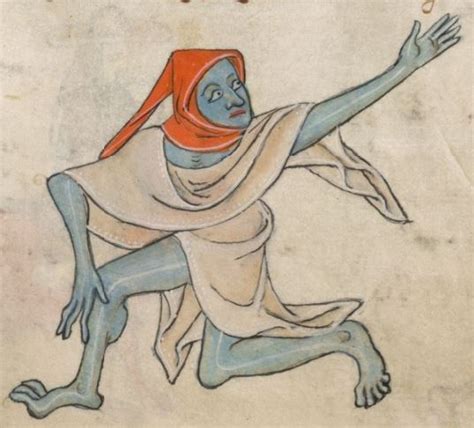 Detail From The Luttrell Psalter British Library Add Ms 42130