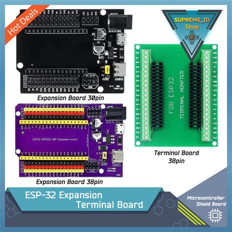 Esp32 Esp 32 Wifi Bluetooth Microcontroller 30 Pin 38 Pin Gpio