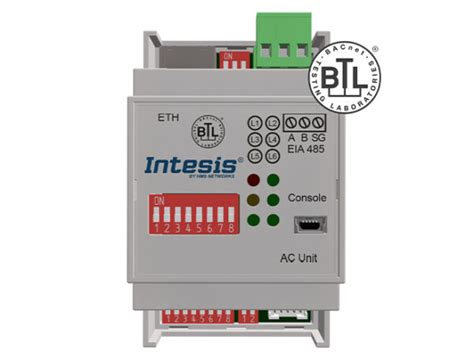 Intesis Mitsubishi Electric To Bacnet Ipmstp Interface Knx Ireland