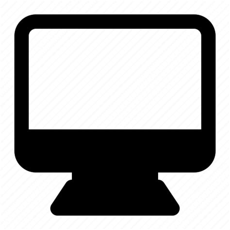 Monitor Screen Keyboard Computer Mouse Icon Download On Iconfinder