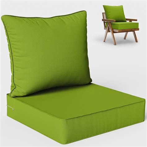 Kimunuk Outdoor Seat Cushion Set 24 L X 24 W X 5 H Inch