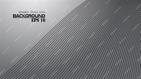 Premium Vector Dynamic Curve Line Abstract Background Vector Image For Backdrop Or Presentation