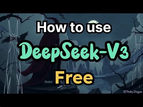 How to use DeepSeek-V3 for free