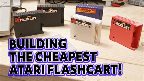 The Cheapest Atari 8 Bit Multicart Full Build Guide Youtube