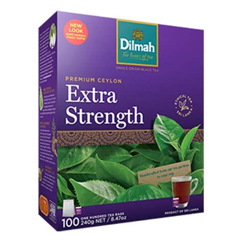 Extra Strength Black Tea String And Tags 100s — Equilibrium