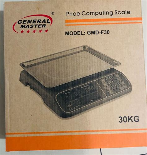General Master Digital Scale 30kg Lazada Ph