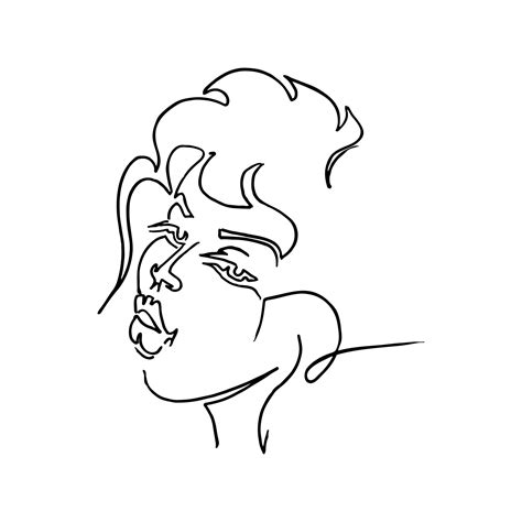 Abstract Line Art Tattoos
