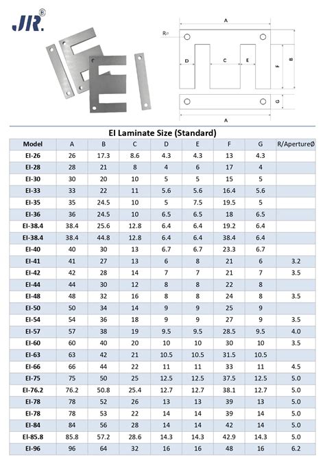 Ei26 Silicon Steel Transformer Core Laminations Buy Ei Lamination Transformer Core Ei Core