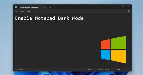 3 Bestu Leiðirnar Til Að Virkja Notepad Dark Mode á Windows