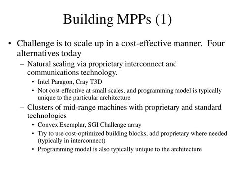 PPT Multiprocessor Concluding Remarks Vector Processors PowerPoint Presentation ID