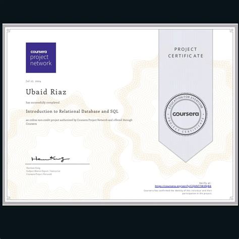 Ubaid Riaz On Linkedin Sql Dataanalysis Artificialintelligence Datascience Coursera