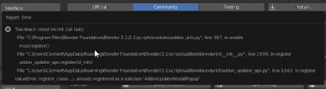 I Can T Activate Blenderkit Bug Issue BlenderKit BlenderKit GitHub
