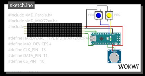 How To Display Two Individual Scrolling Messages On 8x32 MAX7219