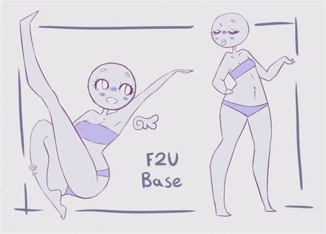 F U Chibi Base Set By Ryxner On DeviantArt Drawing Base Chibi Art Reference