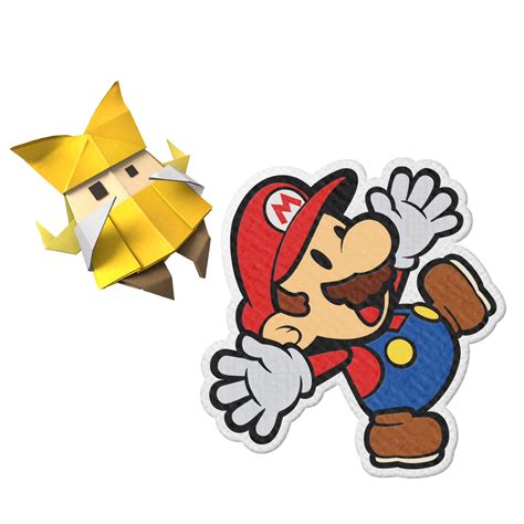 Tons Of Paper Mario The Origami King Character Art