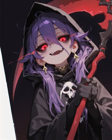Evil Smile Girl Cartoon