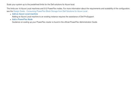 Scaling The Solution Implementation Guide Consuming Powerflex Block