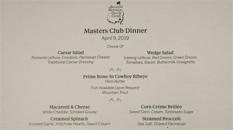 The 10 Best Perks That Come With Winning The Masters
