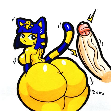Rule 34 11 Animal Crossing Ankha Ankha Animal Crossing Anthro Ass