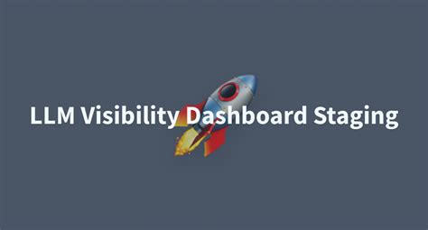 Llm Visibility Dashboard Staging A Hugging Face Space By Spyriadon