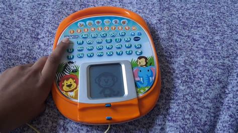 Vtech Write And Learn Touch Tablet On Low Batteries Youtube