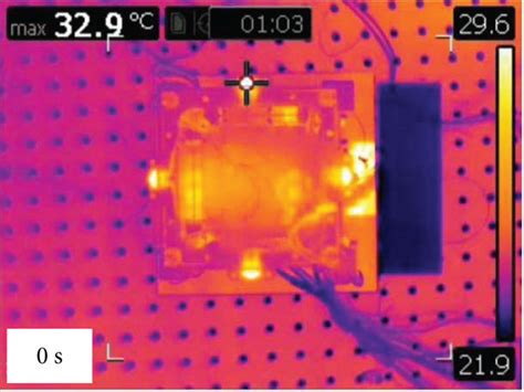 Ir Image Taken At The Maximum Temperature Of The Burn Resistor Of The Download Scientific