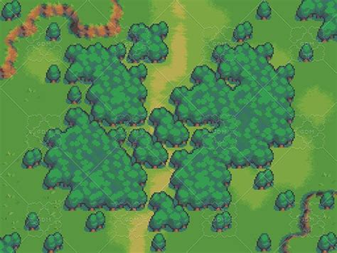RPG Overworld Tileset Pixel Art Games Pixel Art Design Pixel Art