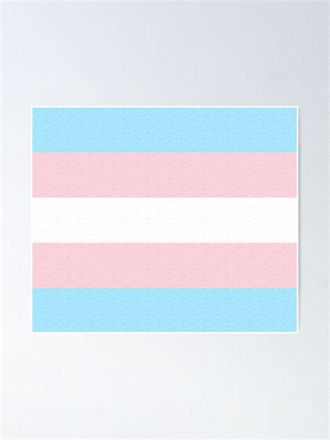 Transaurus Rex Flag Poster By Lulusaurusrex Redbubble