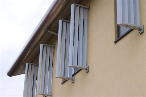 Aluminium Brise Soleil Solar Shading Shadex 100 Vertical Brise